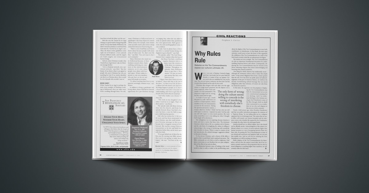 Why Rules Rule - Christianity Today