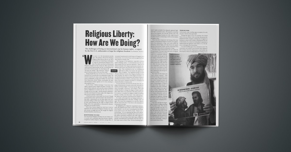 Religious Liberty: How Are We Doing? - Christianity Today