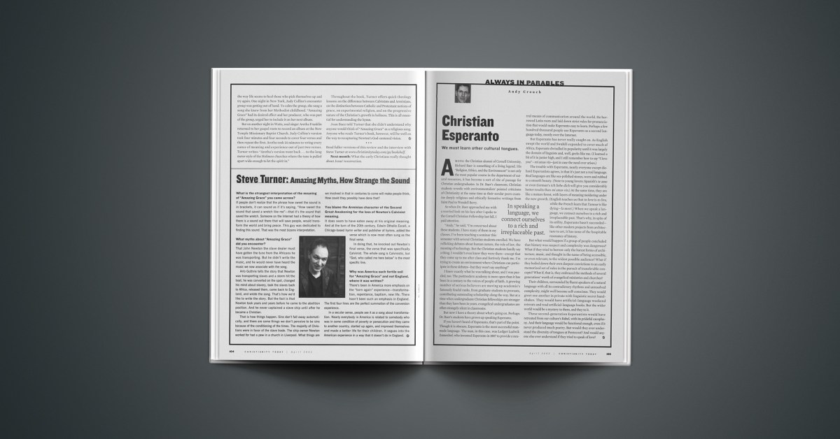 Christian Esperanto - Christianity Today