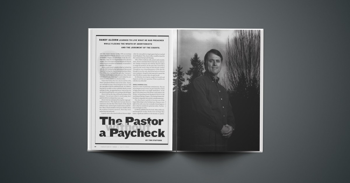 The Pastor without a Paycheck - Christianity Today