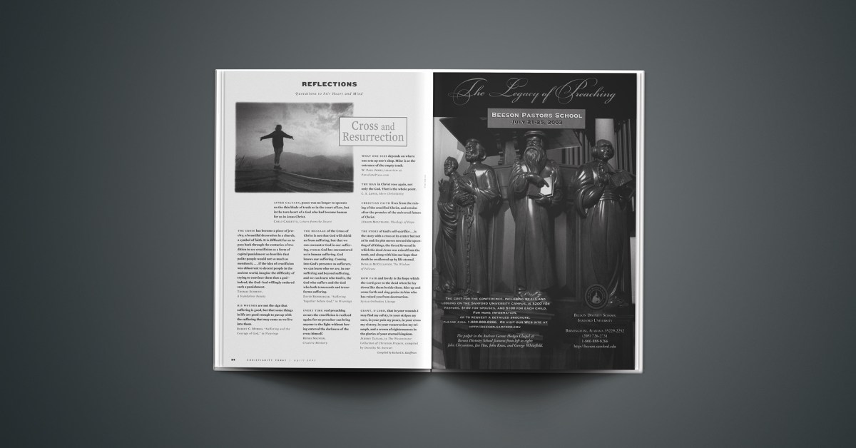 Cross and Resurrection - Christianity Today