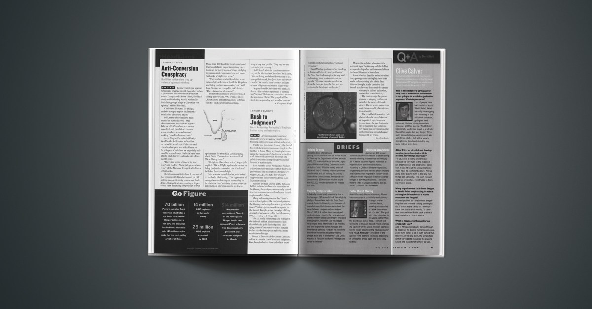 Q & A: Clive Calver - Christianity Today