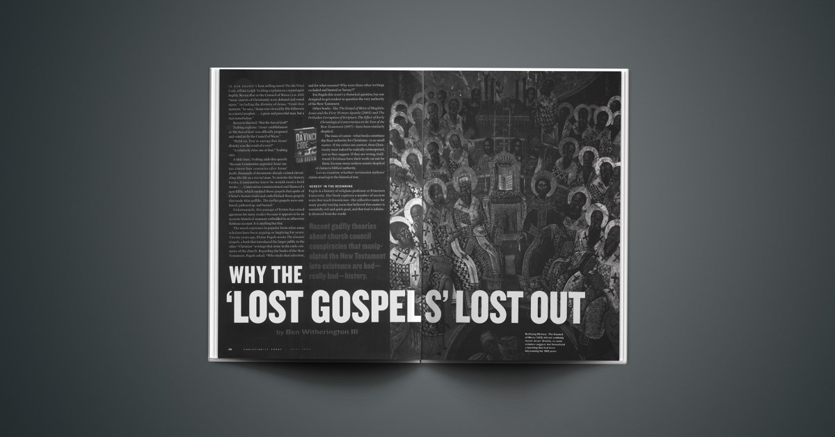 Why the 'Lost Gospels' Lost Out - Christianity Today