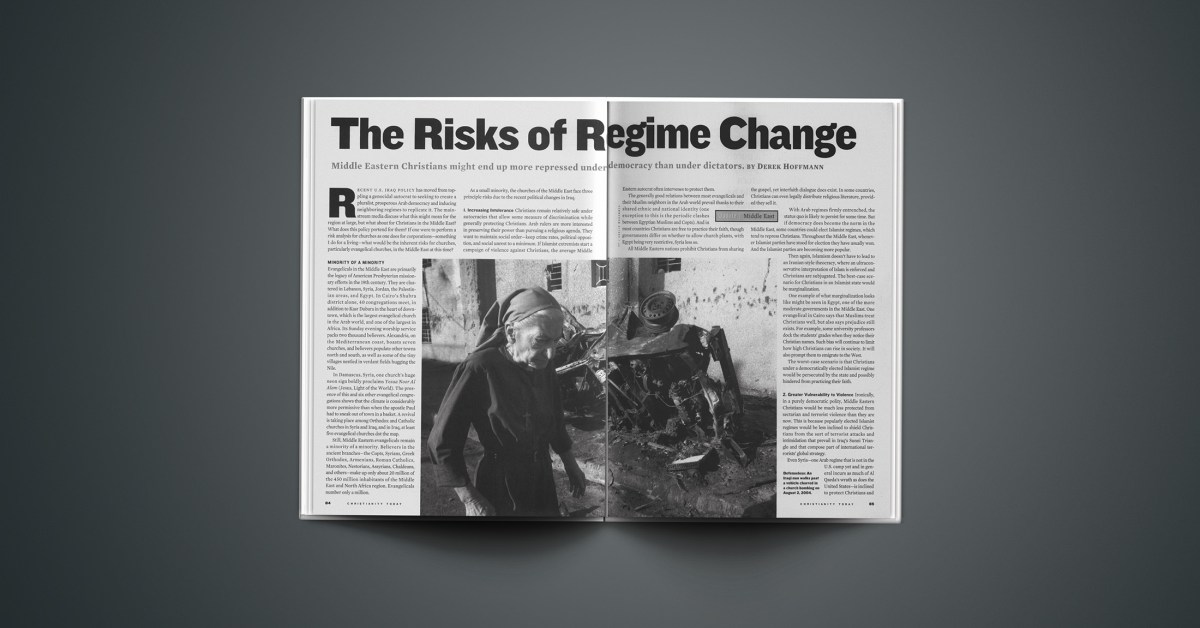 The Risks of Regime Change - Christianity Today