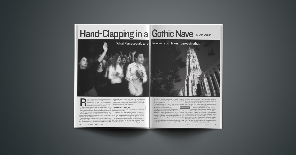 Hand-Clapping in a Gothic Nave - Christianity Today