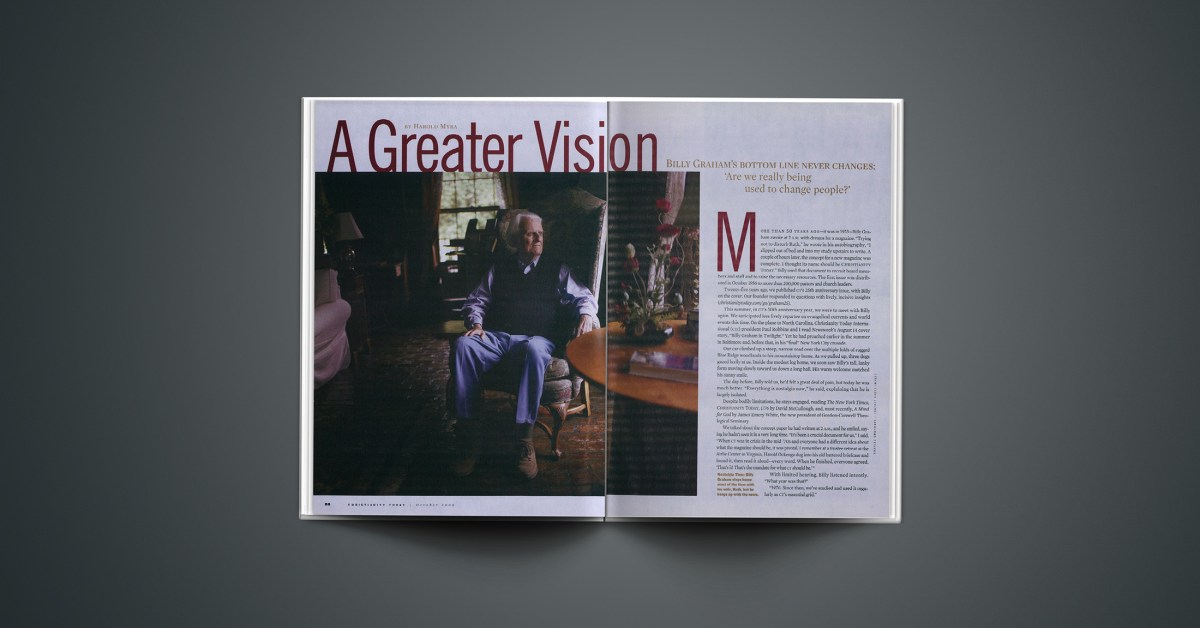 A Greater Vision - Christianity Today