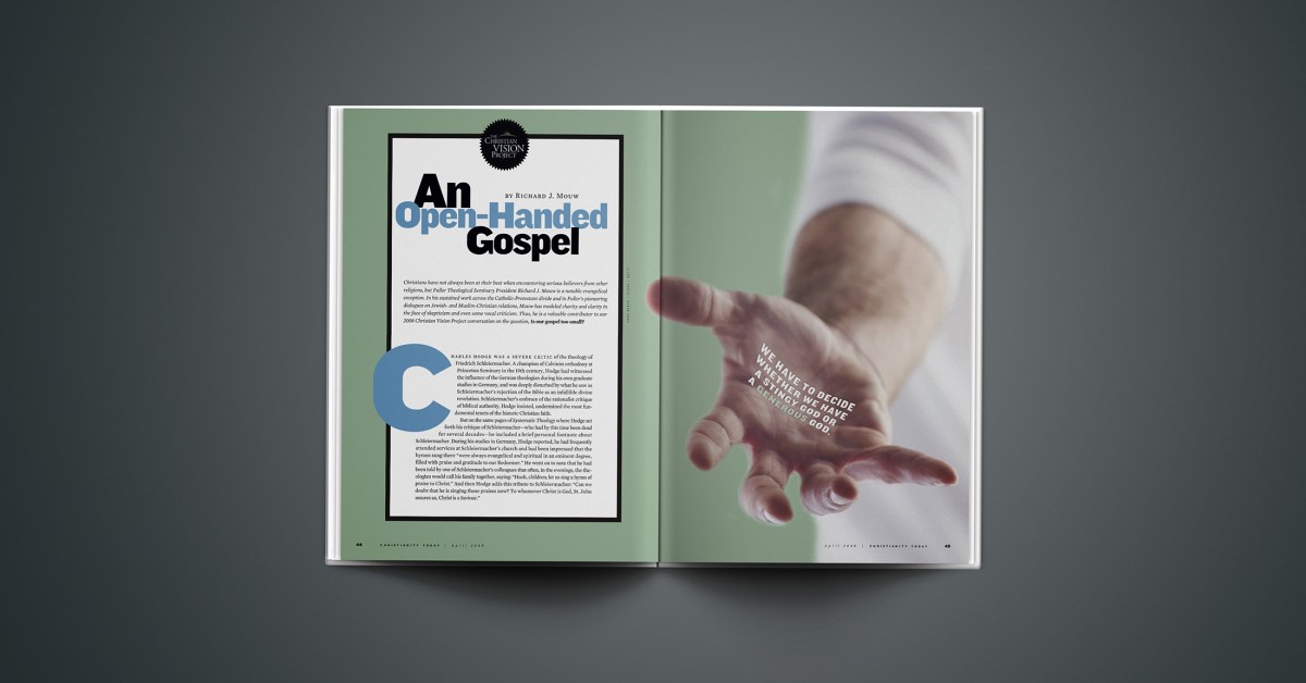 An Open-Handed Gospel - Christianity Today