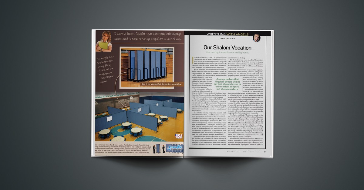 Our Shalom Vocation - Christianity Today