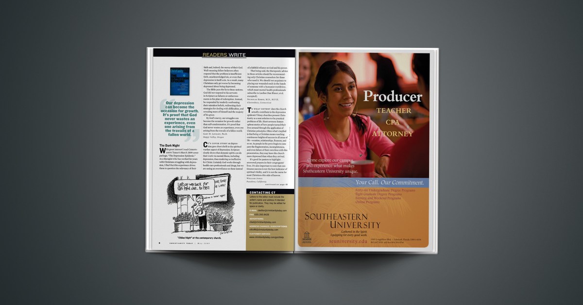 Readers Write - Christianity Today