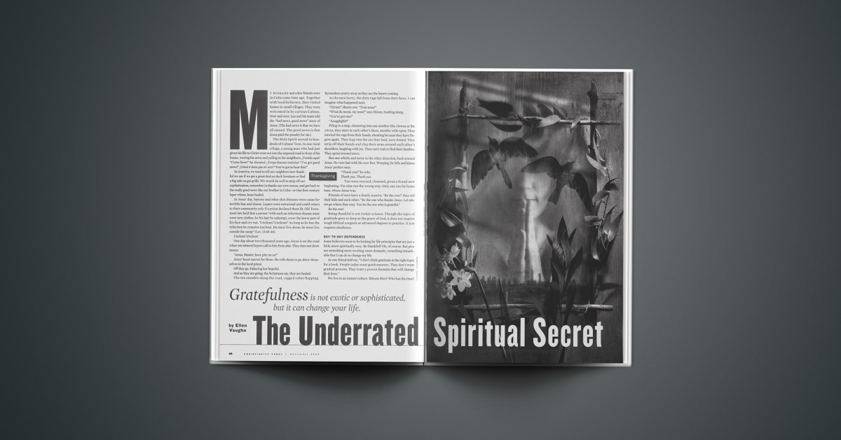 The Underrated Spiritual Secret - Christianity Today