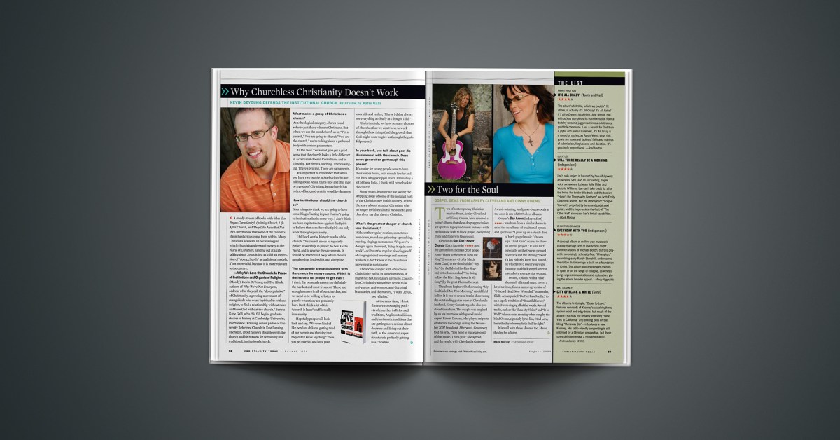 CDs on The List - Christianity Today