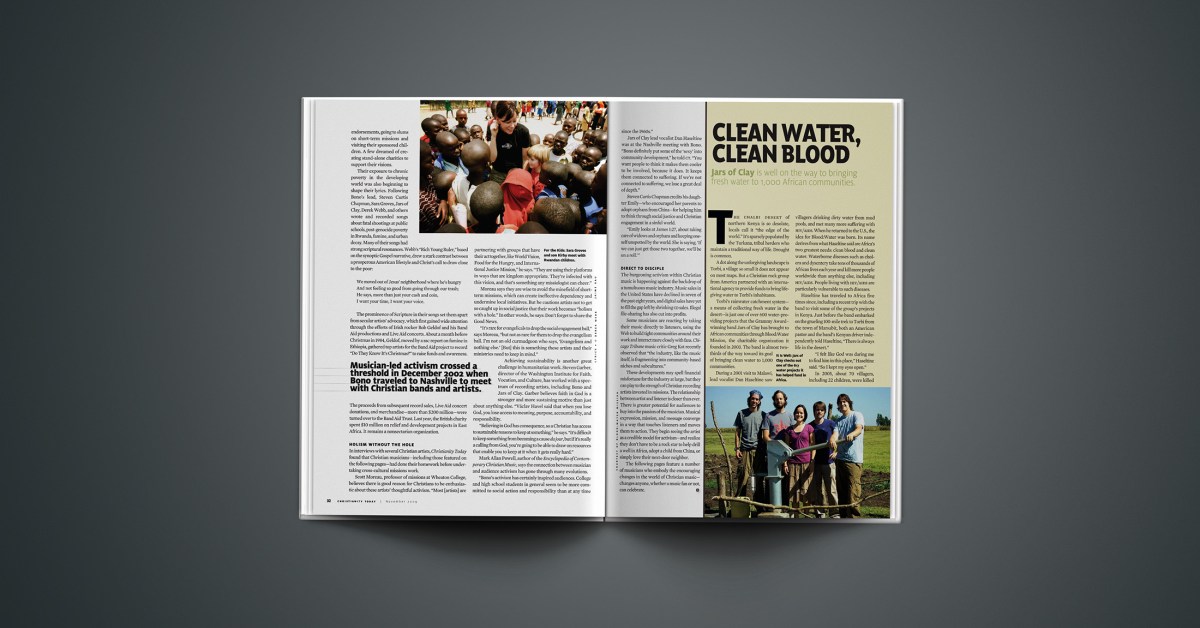 Clean Water, Clean Blood - Christianity Today