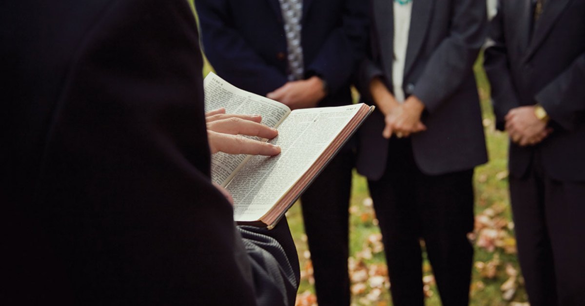 What to Say at an Awkward Funeral? - Christianity Today