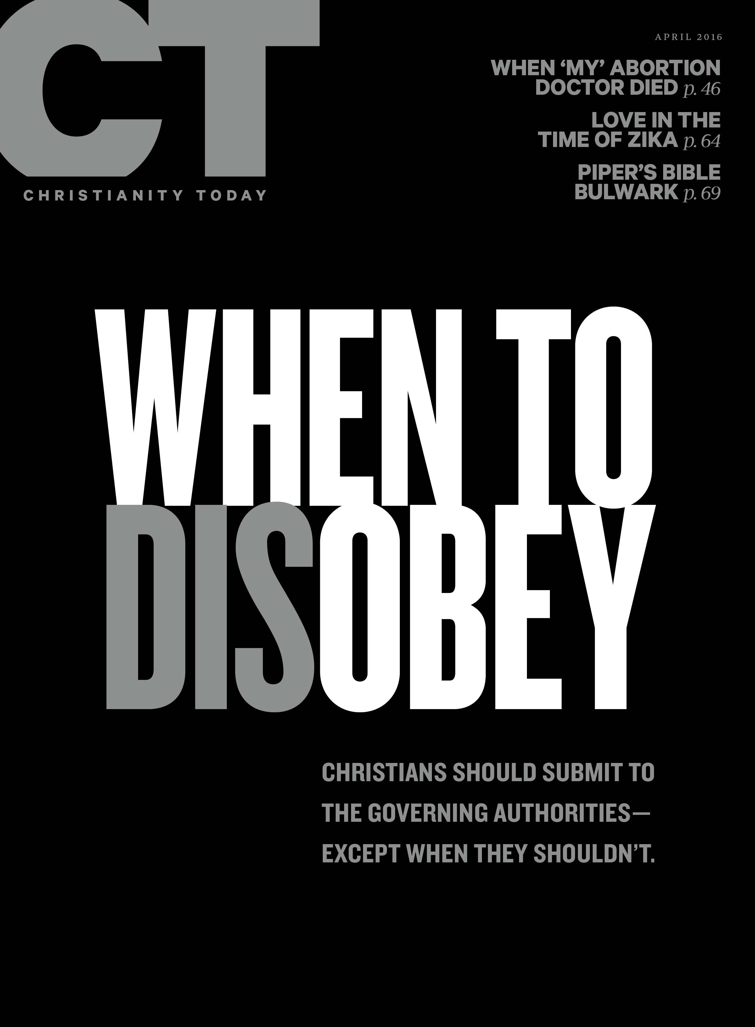 April, 2016 - Volume 60, Issue 3 - Christianity Today