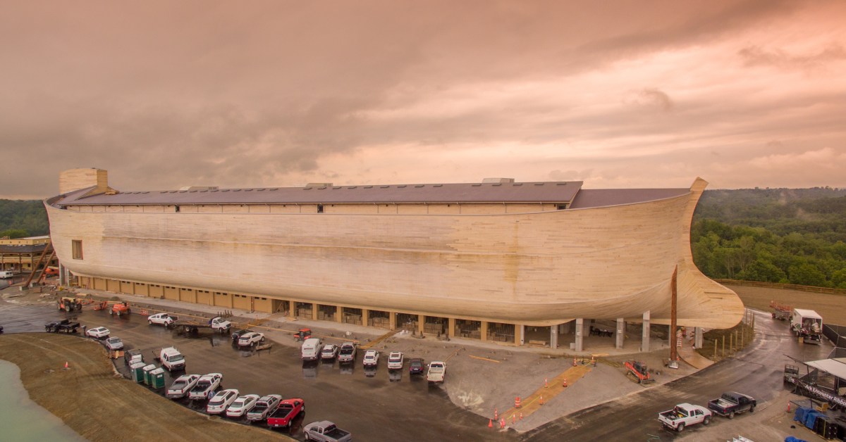 My Encounter with Ken Ham's Giant Ark - Christianity Today