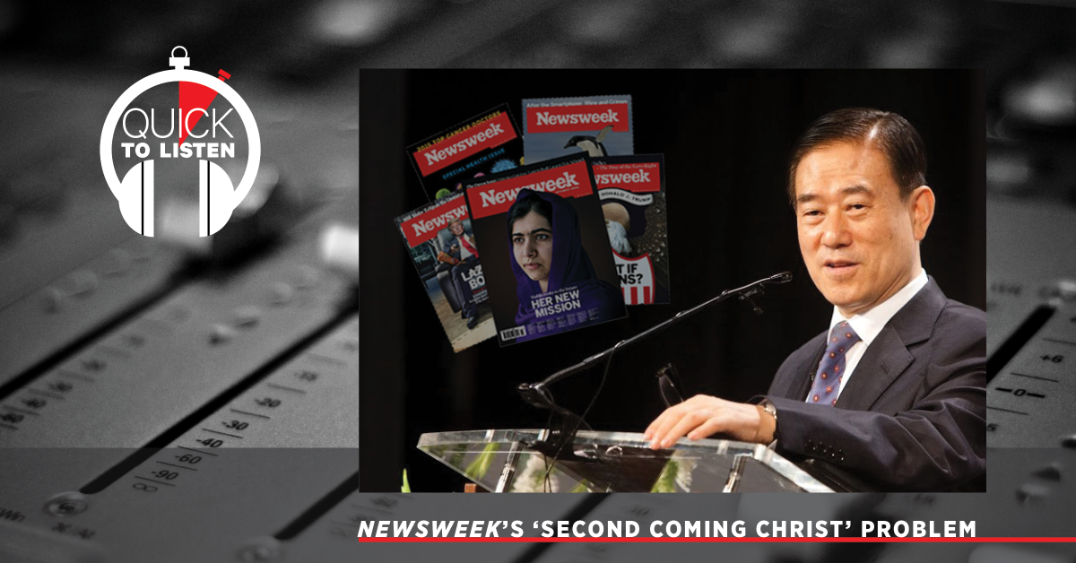 Newsweek’s ‘Second Coming Christ’ Problem - Christianity Today