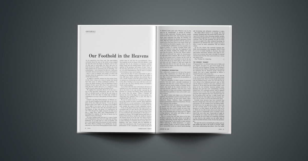 A Dangerous Intersection - Christianity Today