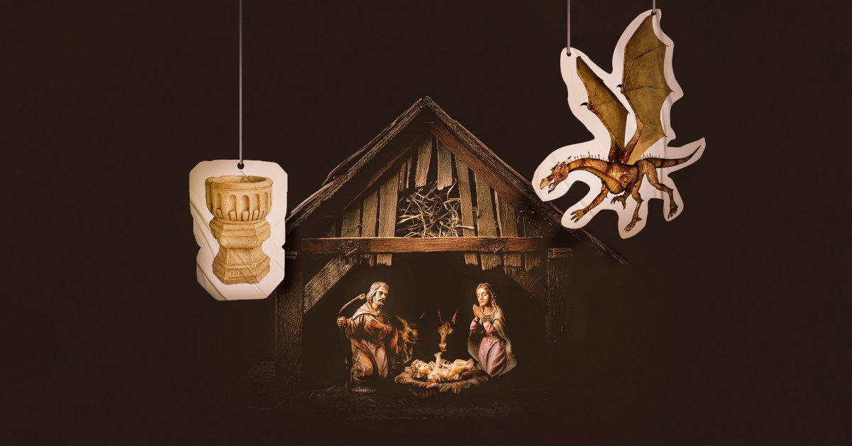 For Your Next Nativity Scene, Add a Dragon and a Baptismal Font ...