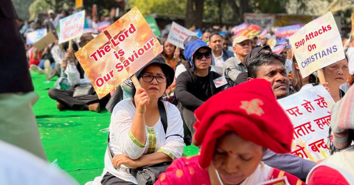 22,000 Indian Christians Peacefully Protest Rising Persecution at ...