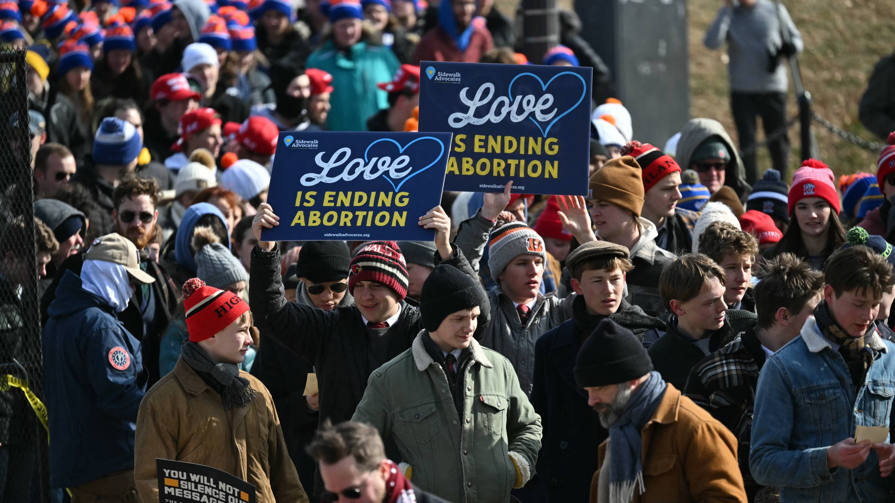 Gen Z Pro-Lifers March Together - Christianity Today